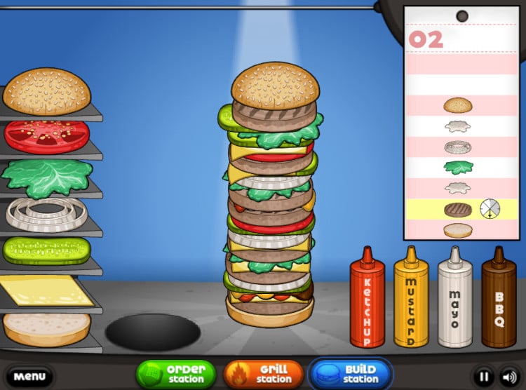 Papa's Burgeria 🍔 - Play Papa's Games Online!